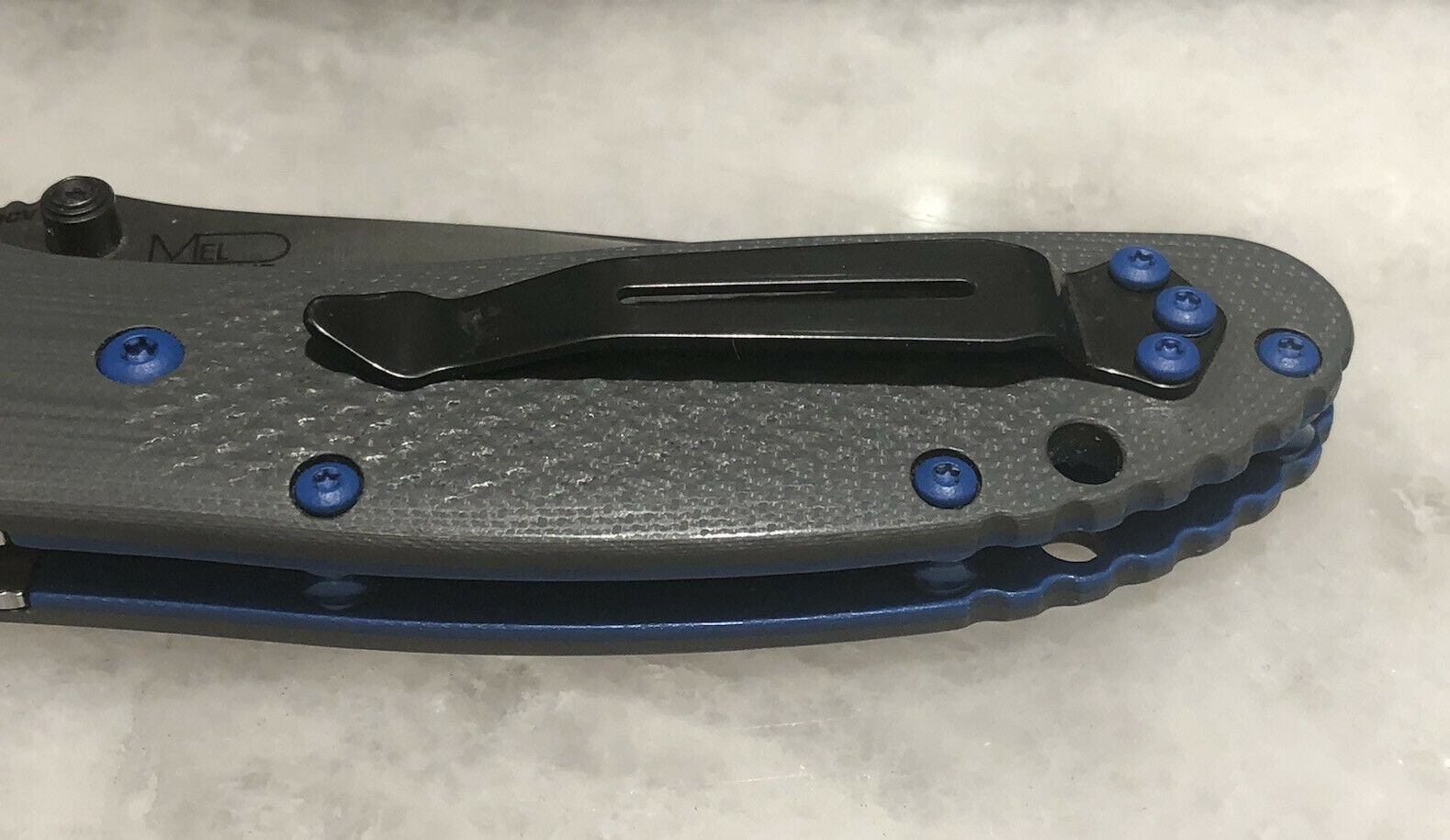 Flat Blue Stainless Screws Set For Benchmade Griptilian 551-1 | Etsy