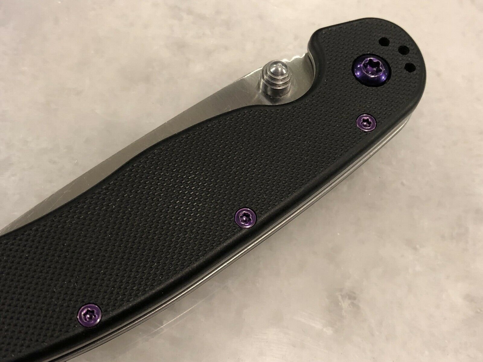 Translucent Purple Screws for Ontario Rat 2 Knife Pivot Scale - Etsy