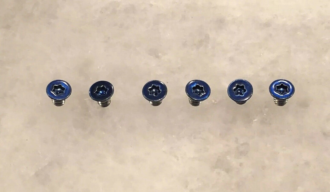 Translucent Blue Handle Screws for Zero Tolerance ZT0770 Knife Flush ...