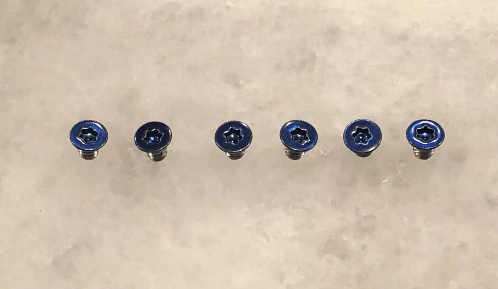 Translucent Blue Handle Screws for Zero Tolerance ZT0770 Knife Flush ...