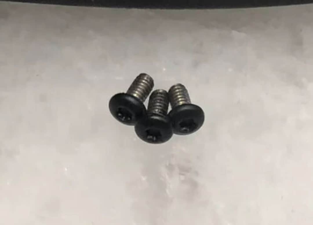 Black Stainless Steel T6 Torx Screws Spyderco Paramilitary 2 G10 Pocket ...