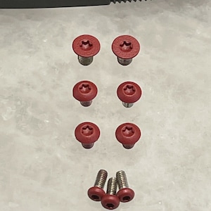 Dark Red Stainless Screws Set for Spyderco Shaman C223GP C229GPBK ...