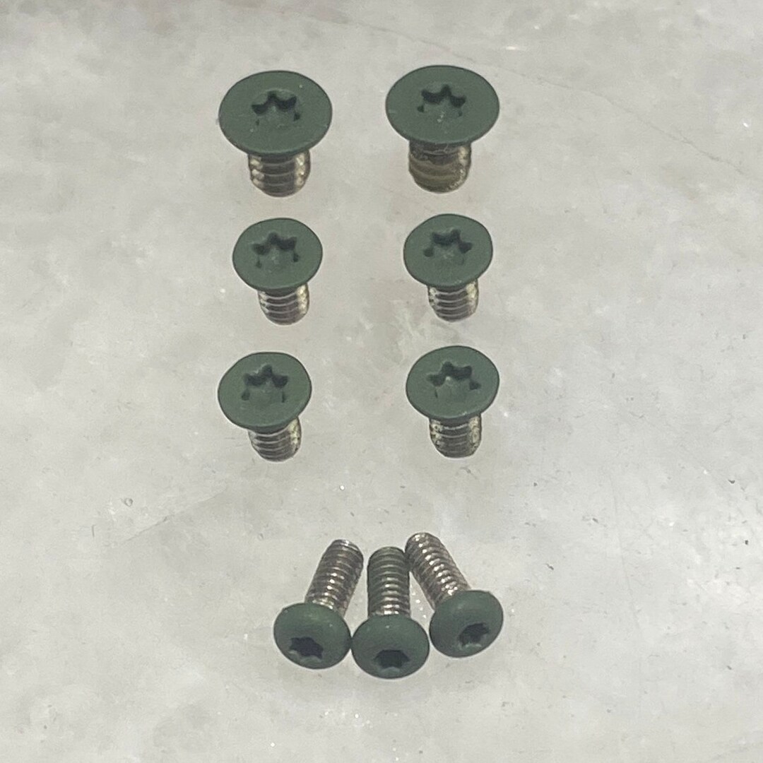 OD Green Stainless Steel Torx Screws for Spyderco Paramilitary 2 G10 ...