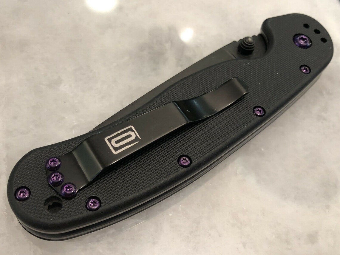 Translucent Purple Screw Set for Ontario Rat 1 Knife Pivot | Etsy