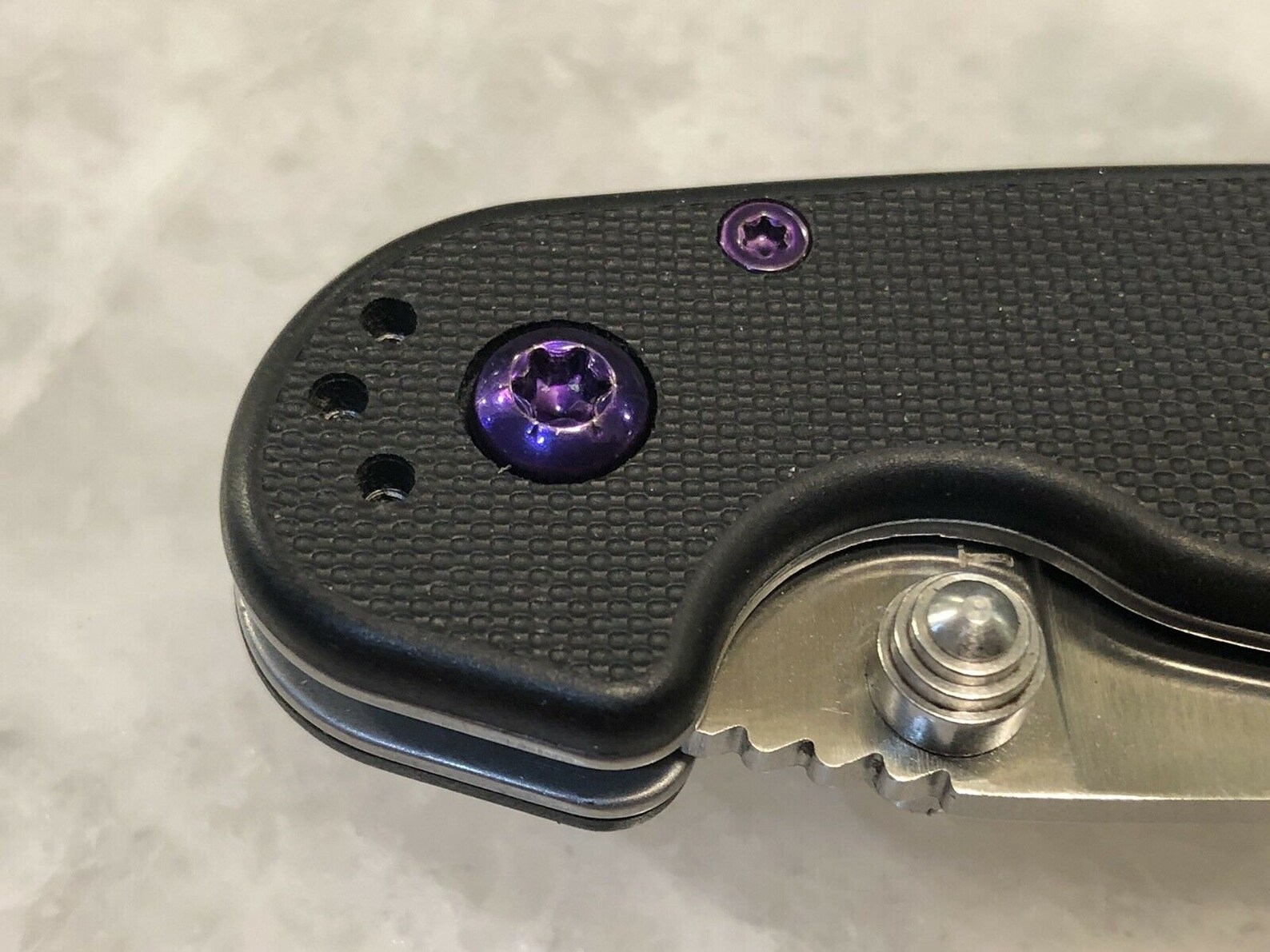 Translucent Purple Screws for Ontario Rat 2 Knife Pivot Scale - Etsy