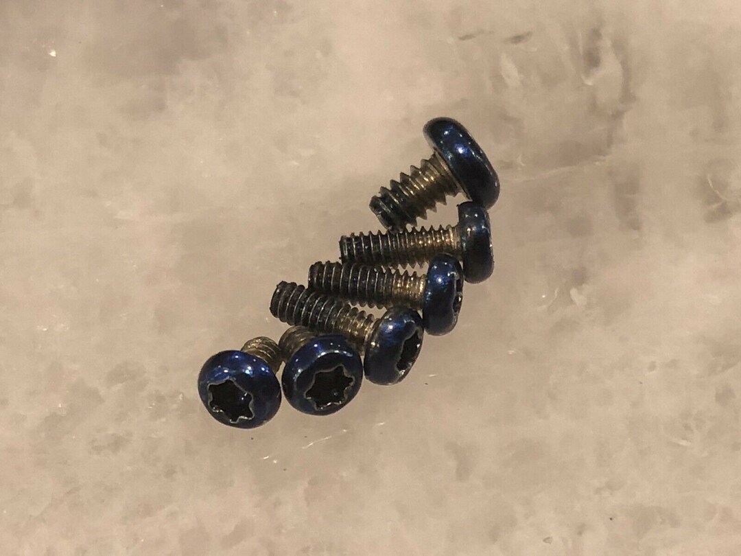 Blue Screw Set For Kershaw 1660 Leek Handle Clip - Pivot 6pcs Frame ...