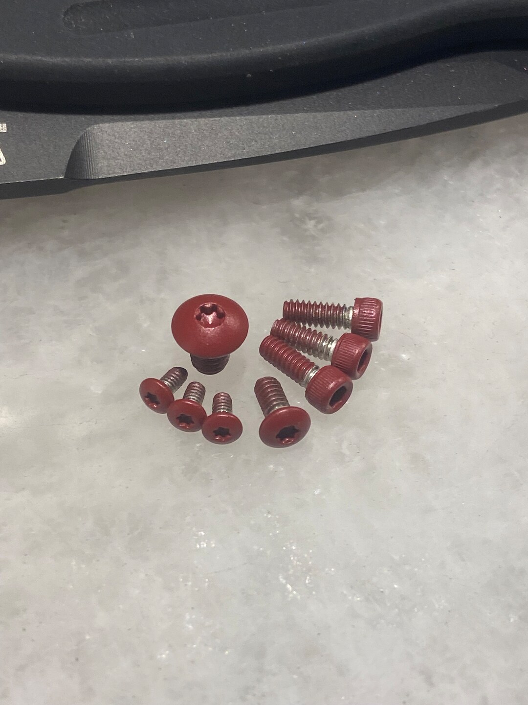 Red Stainless Steel Screws for USA Benchmade AFO 9050 AFO 2 9053 Knife ...