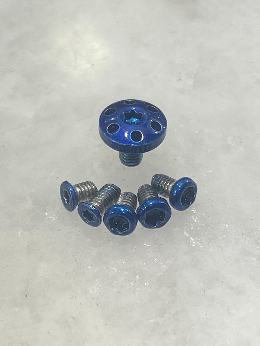 Translucent Blue Stainless Steel Torx Screws for Civivi Elementum ...