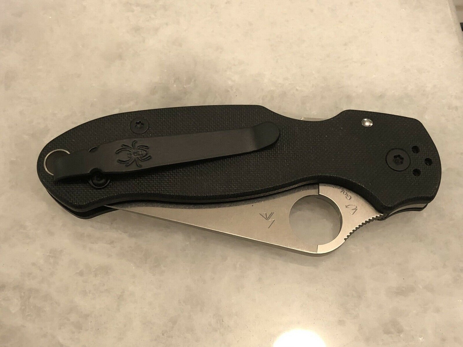 Black Titanium Deep Carry Pocket Clip & Stainless Screws Set for ...