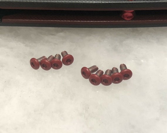 Blood Red T6 Button Torx Screws for Benchmade Freek 560BK-1 | Etsy
