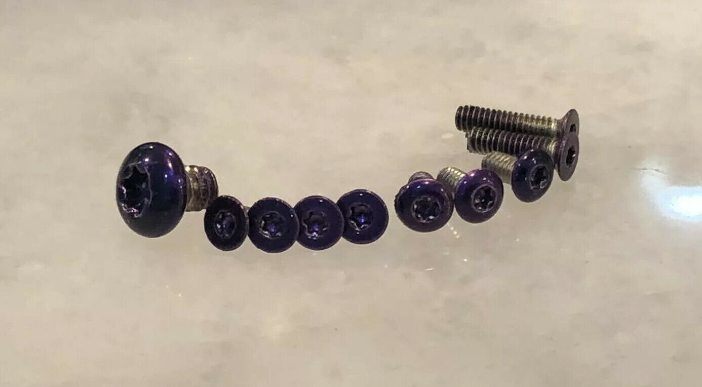 Translucent Purple Screws Set For Benchmade 940 Green Aluminum | Etsy