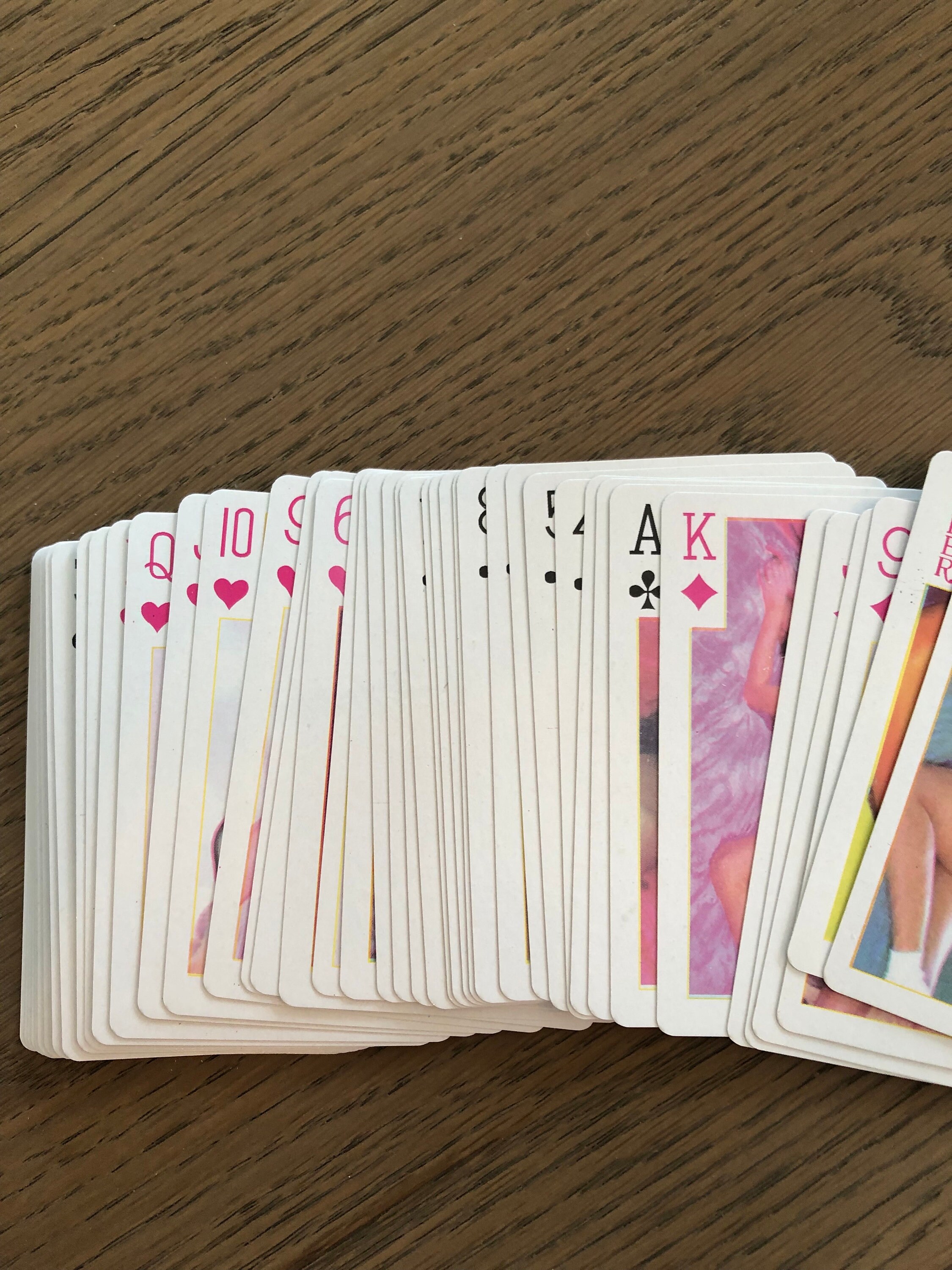 80s/ 90s Beauty Ladies Vintage Softcore Poker Playing Cards - Etsy