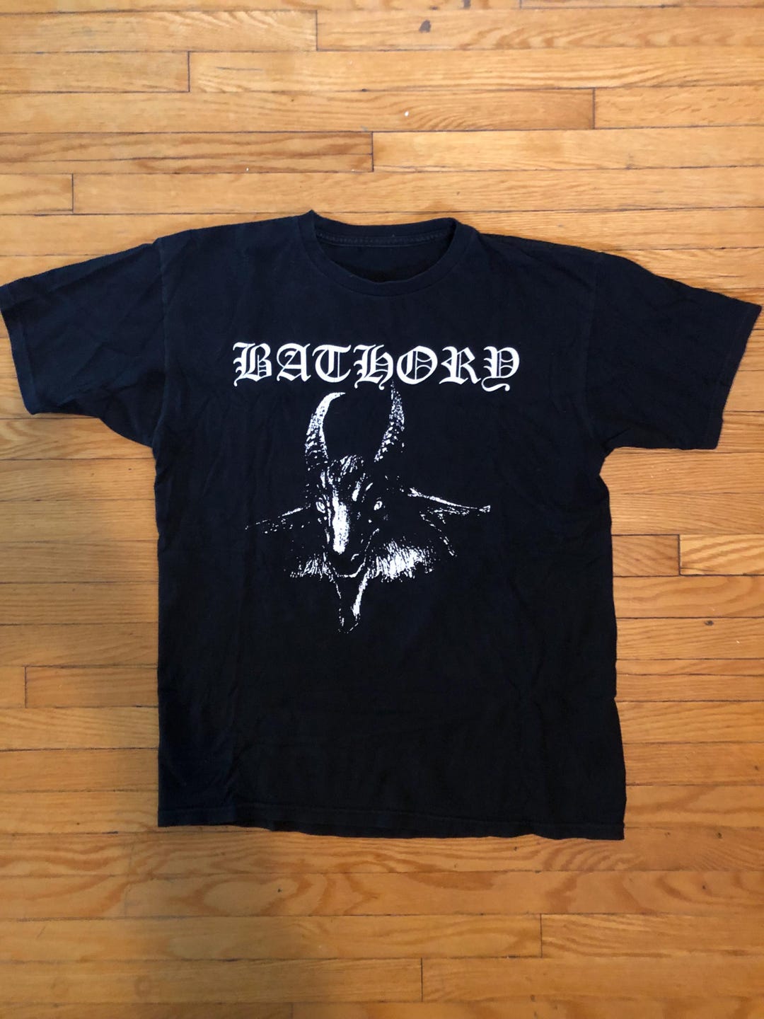 2000s Bathory - Goat Head Logo - Vintage Band Tee Shirt - Etsy
