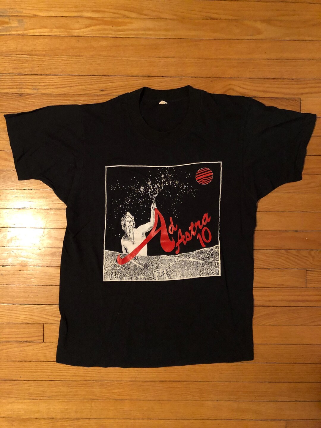 80s Ad Astra 10 Vintage Tee Shirt - Etsy