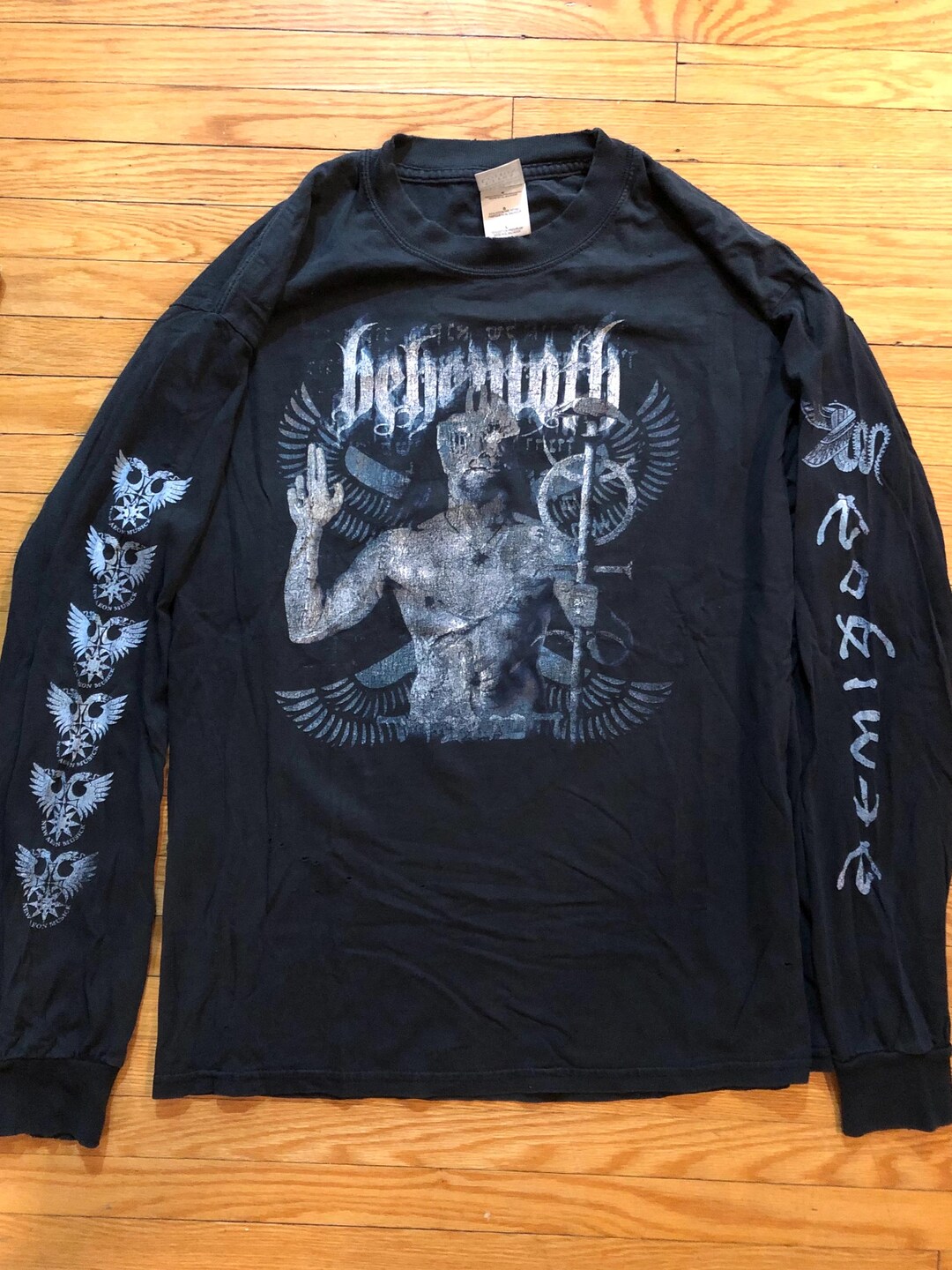2000s Behemoth - New Aeon Musick - Vintage Long Sleeve Tee Shirt With ...