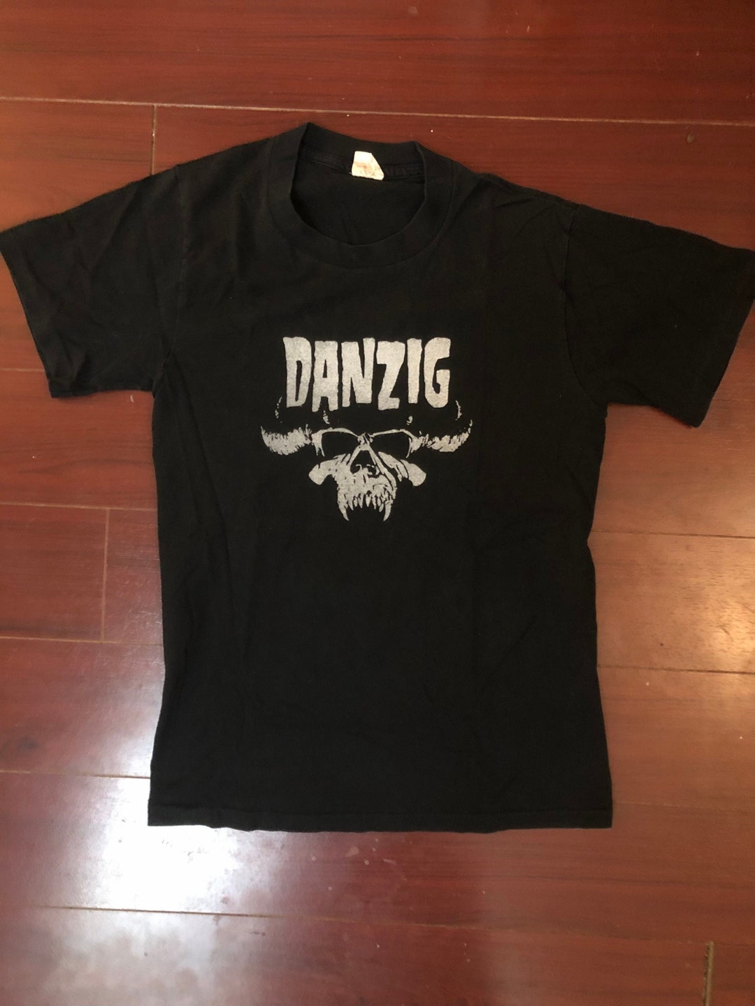 Mid 90s Danzig Skull Logo Vintage Tee Shirt - Etsy