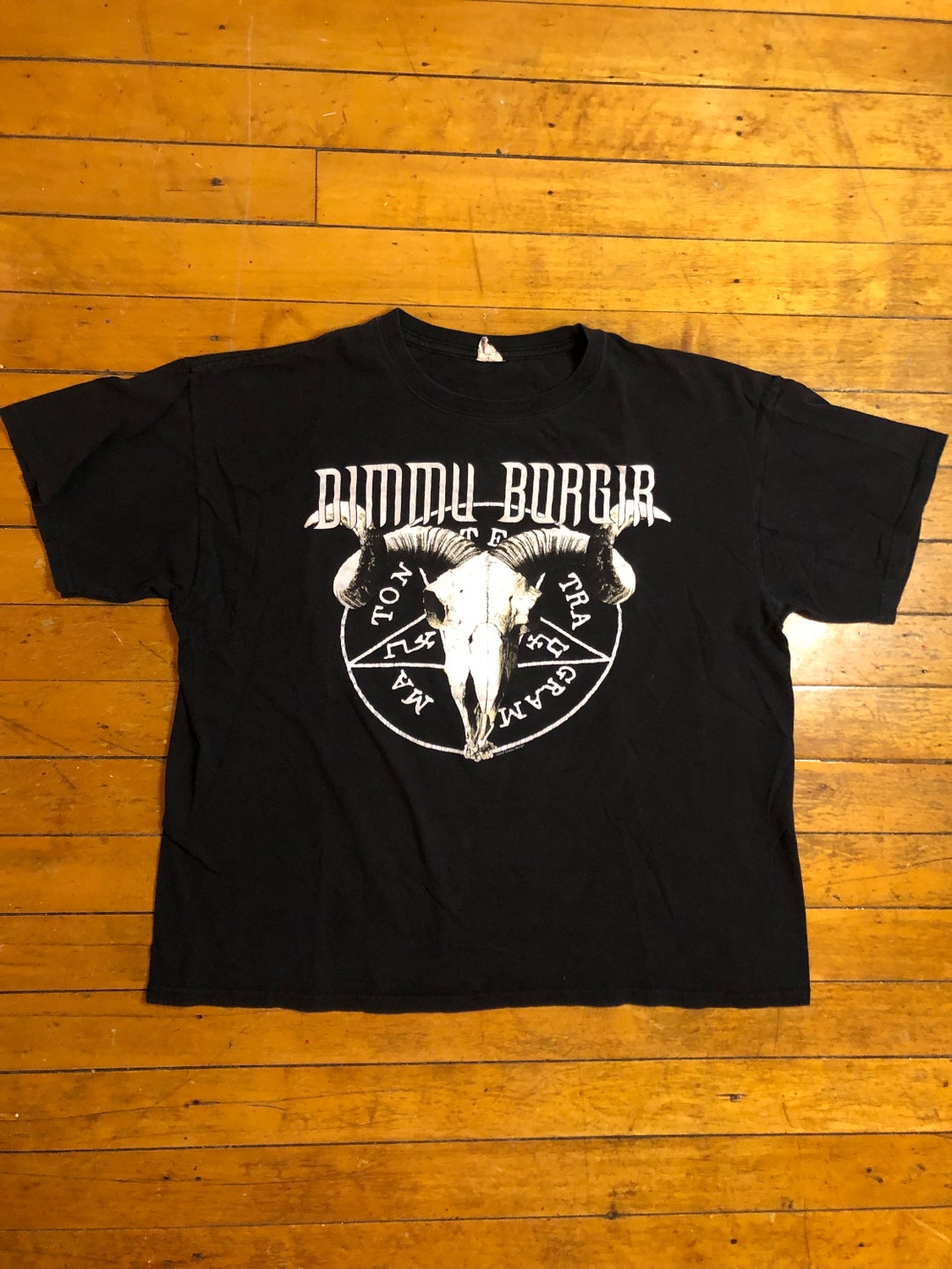 2007 Dimmu Borgir - Keep Feeding Me Denial and Hate - Vintage Tee Shirt ...