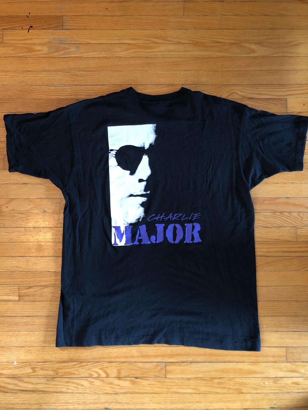 90s Charlie Major - Vintage Country Music Double Sided Tee Shirt - Etsy