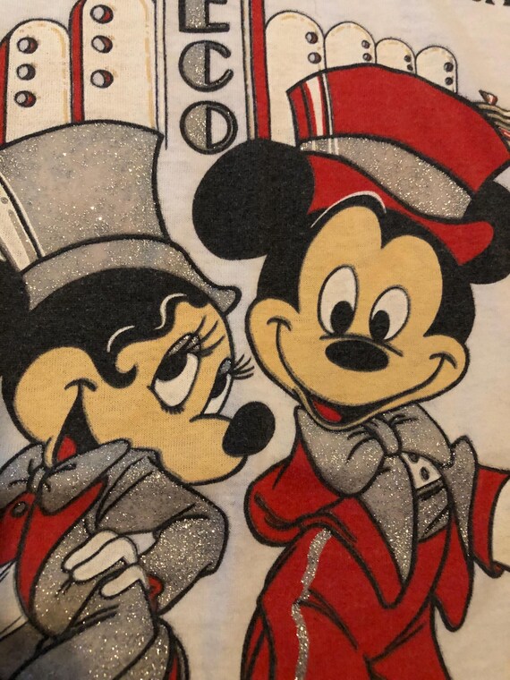80s Mickey and Minnie Mouse - Florida - Art Deco - vi… - Gem