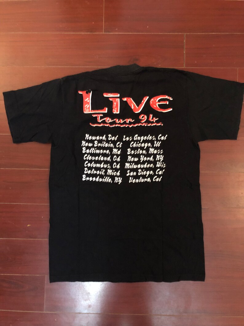 1994 Live Throwing Copper Vintage Tour Tee Shirt - Etsy