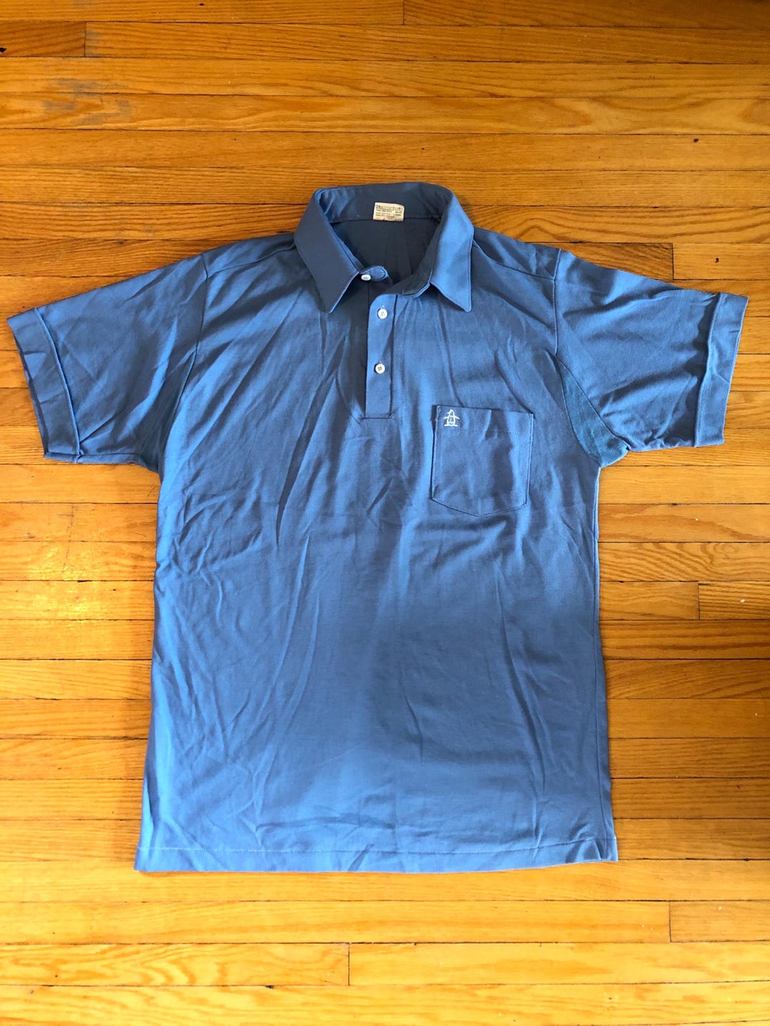 80s Penguin Grand Slam Vintage Collared Short Sleeve Polo Shirt - Etsy