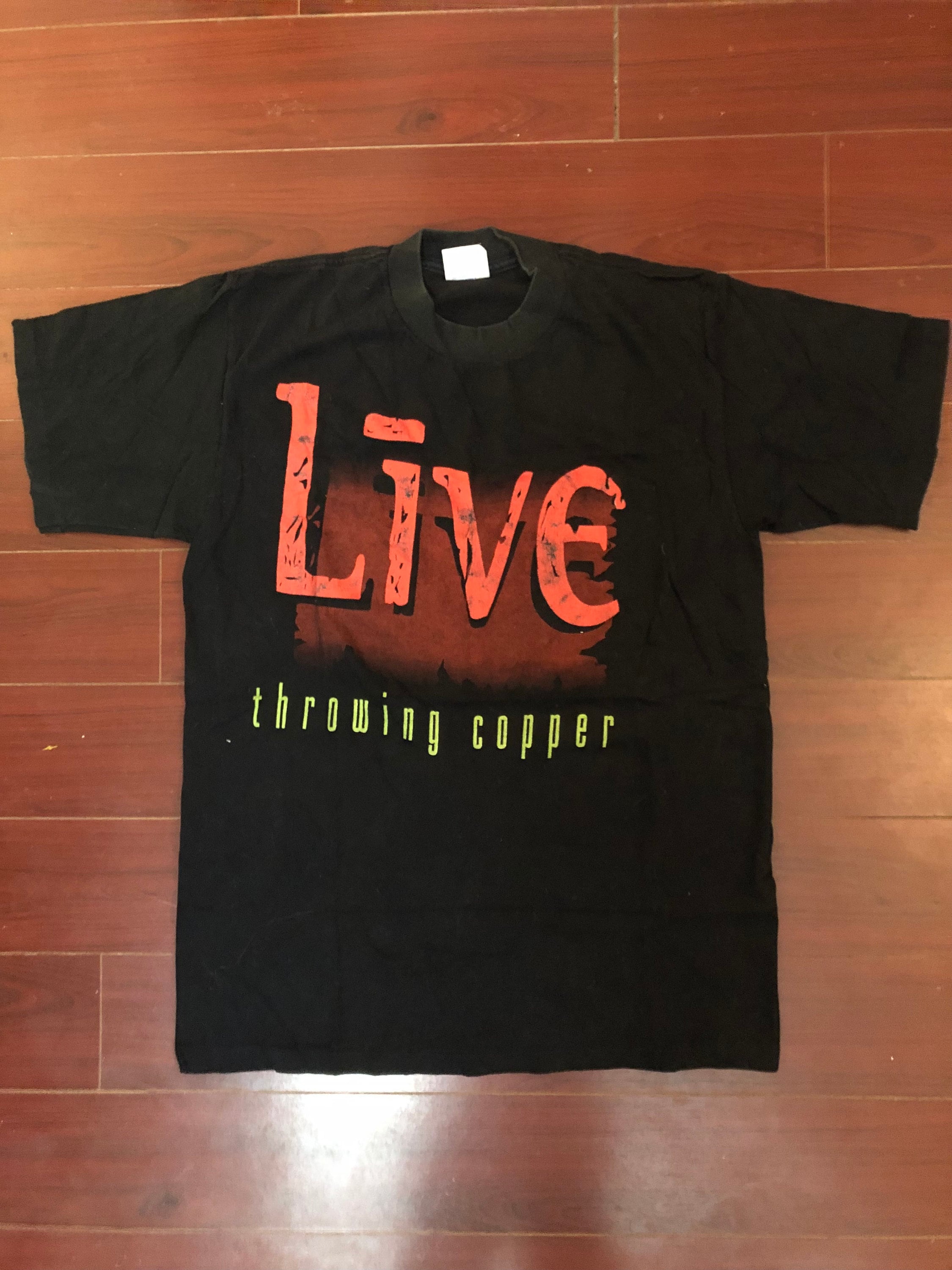1994 Live Throwing Copper Vintage Tour Tee Shirt - Etsy