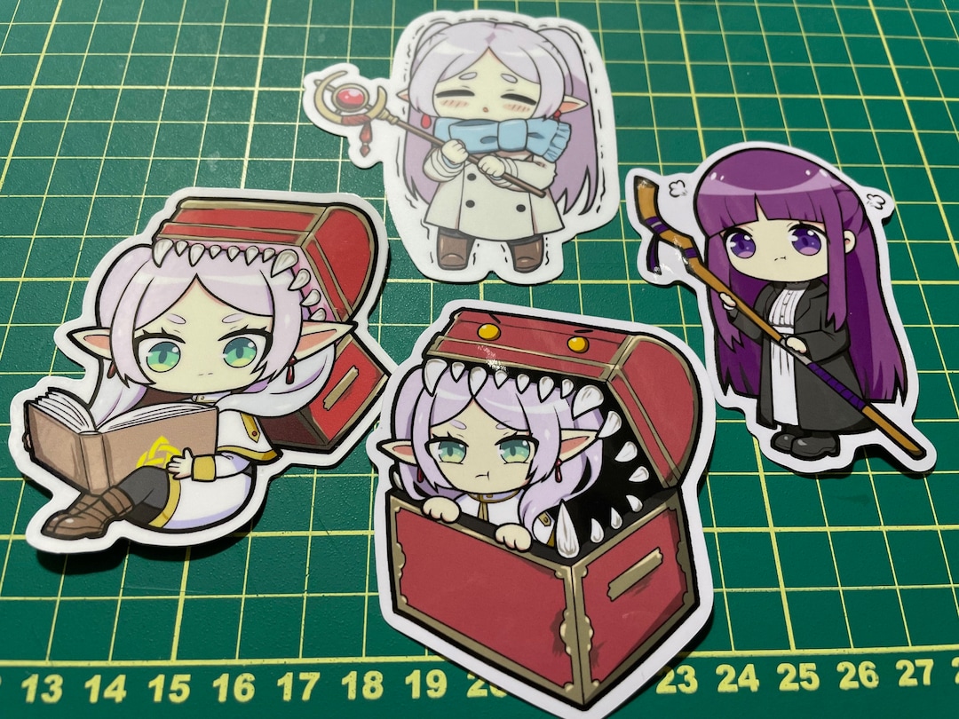 3" Frieren Stickers (wave 1) - Etsy