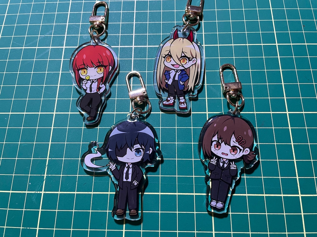2.5" Chainsaw Acrylic Keychains (wave 2) - Etsy