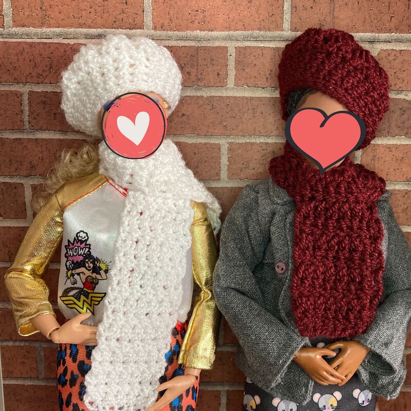 Barbie Scarf - Etsy