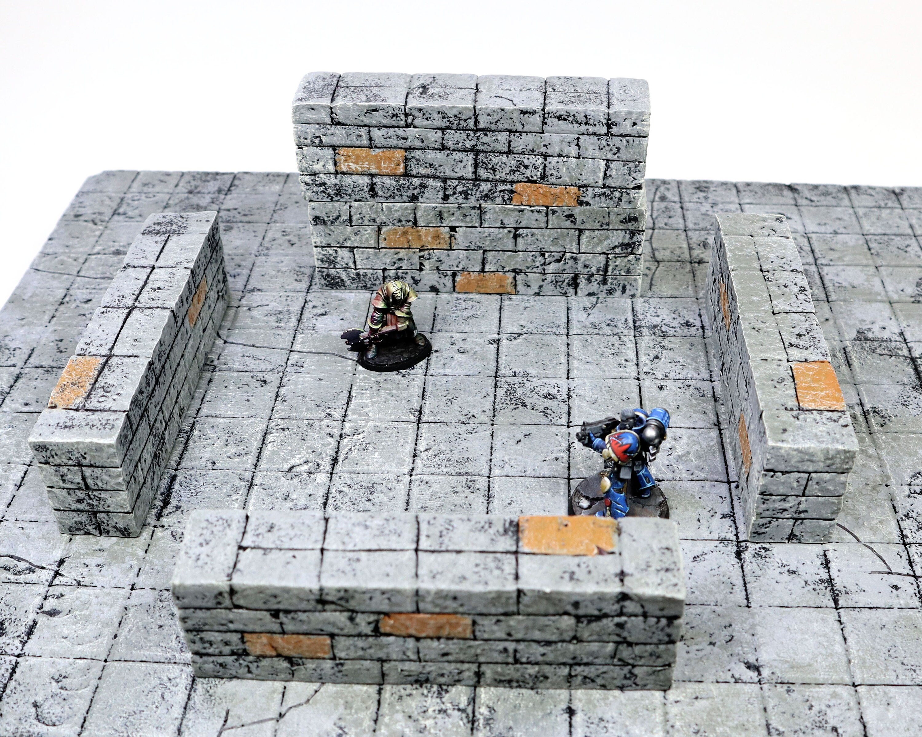 Brick Walls Wargame & RPG Terrain: 5 Modular Scatter Pieces - Etsy