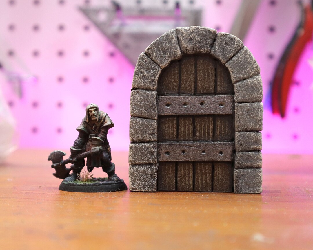 Handmade Modular Dungeon Doors: RPG Terrain - Choose Your Quantity - Etsy