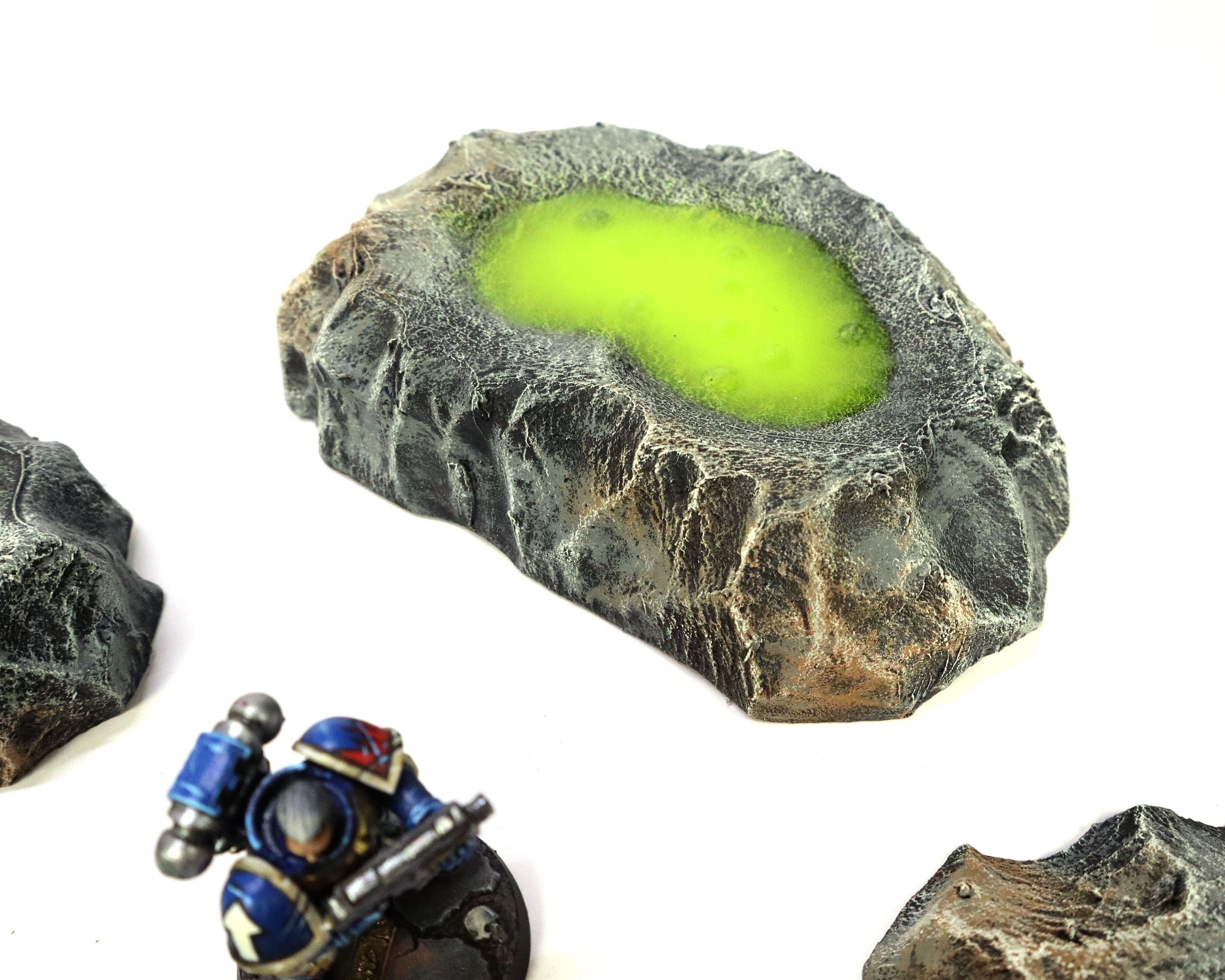 Handmade Acid Pools Terrain Set: RPG & Wargaming Scenery - Etsy