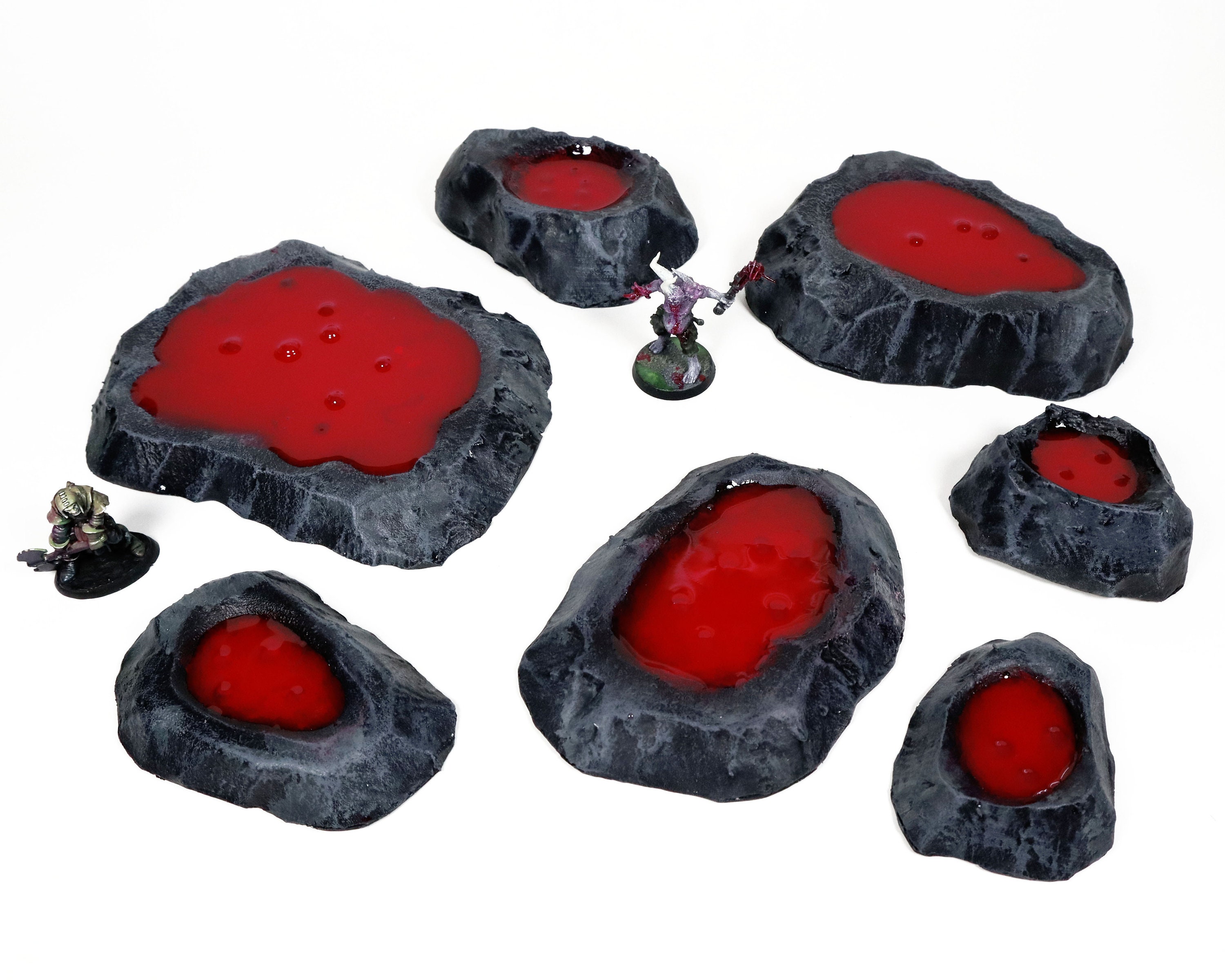 Handmade Blood Pool Modular Terrain premium Handcrafted for - Etsy
