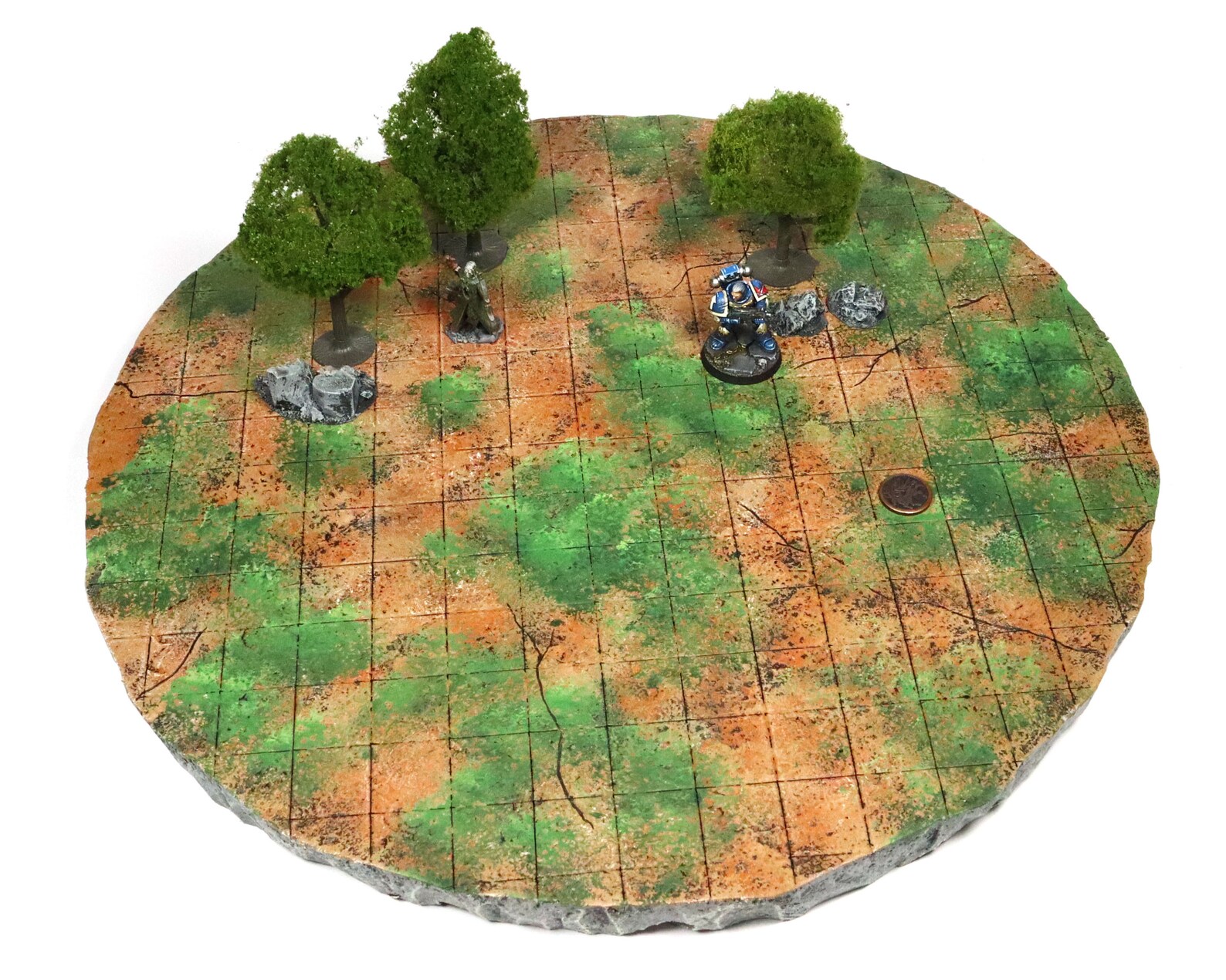 Handmade Reversible Terrain Battle Grid Board: Dnd & Tabletop Rpgs - Etsy