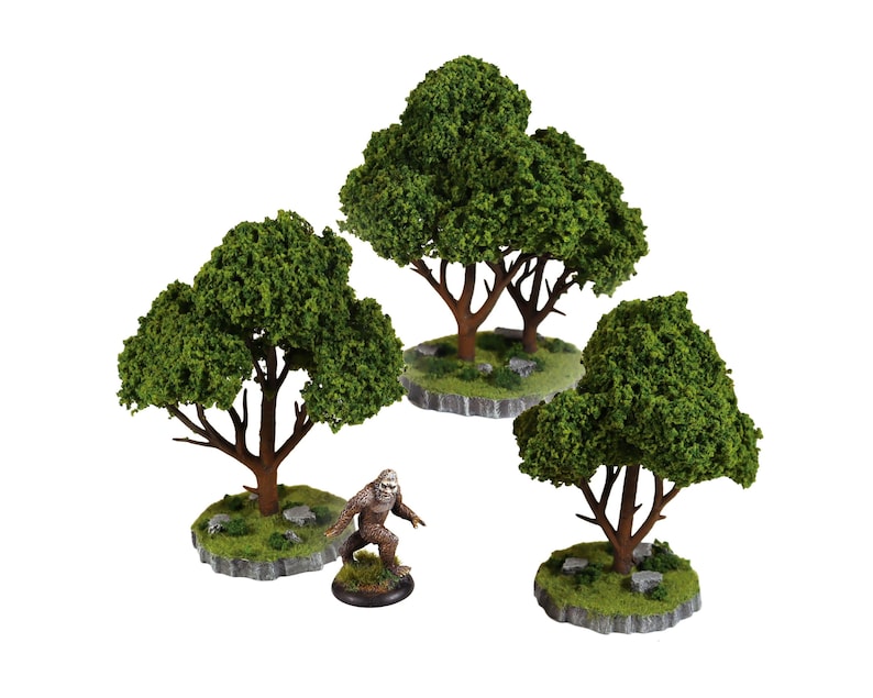 Handmade Forest Tree Terrain: Tabletop RPG & Wargaming Scenery - Etsy