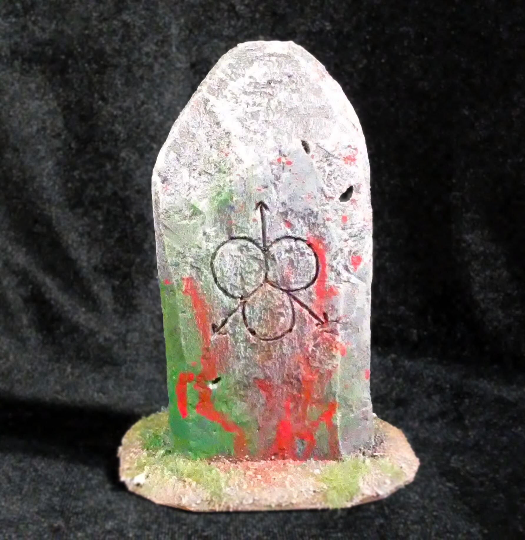 Bloody Chaos Standing Stones, Warhammer 40k Terrain Scenery (set of 6 ...