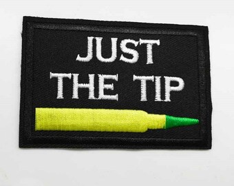 Just the Tip Patch - Etsy