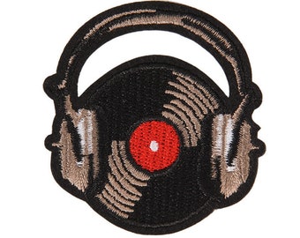 Record Iron on Patch - Etsy