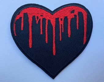 Bleeding Heart Patch - Etsy