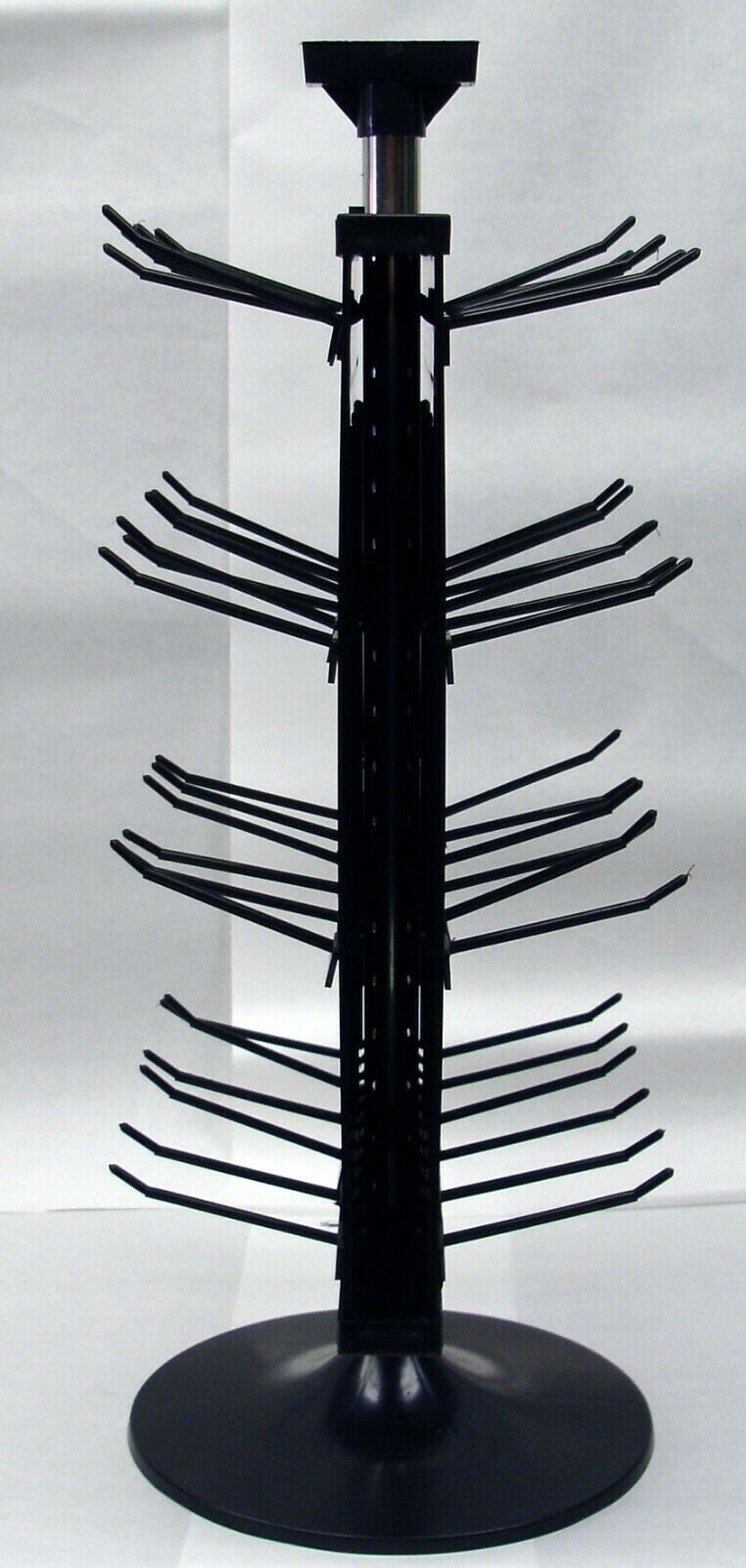 2 Sided Plastic Black Counter Top Peg Board Spinner Rack - Etsy