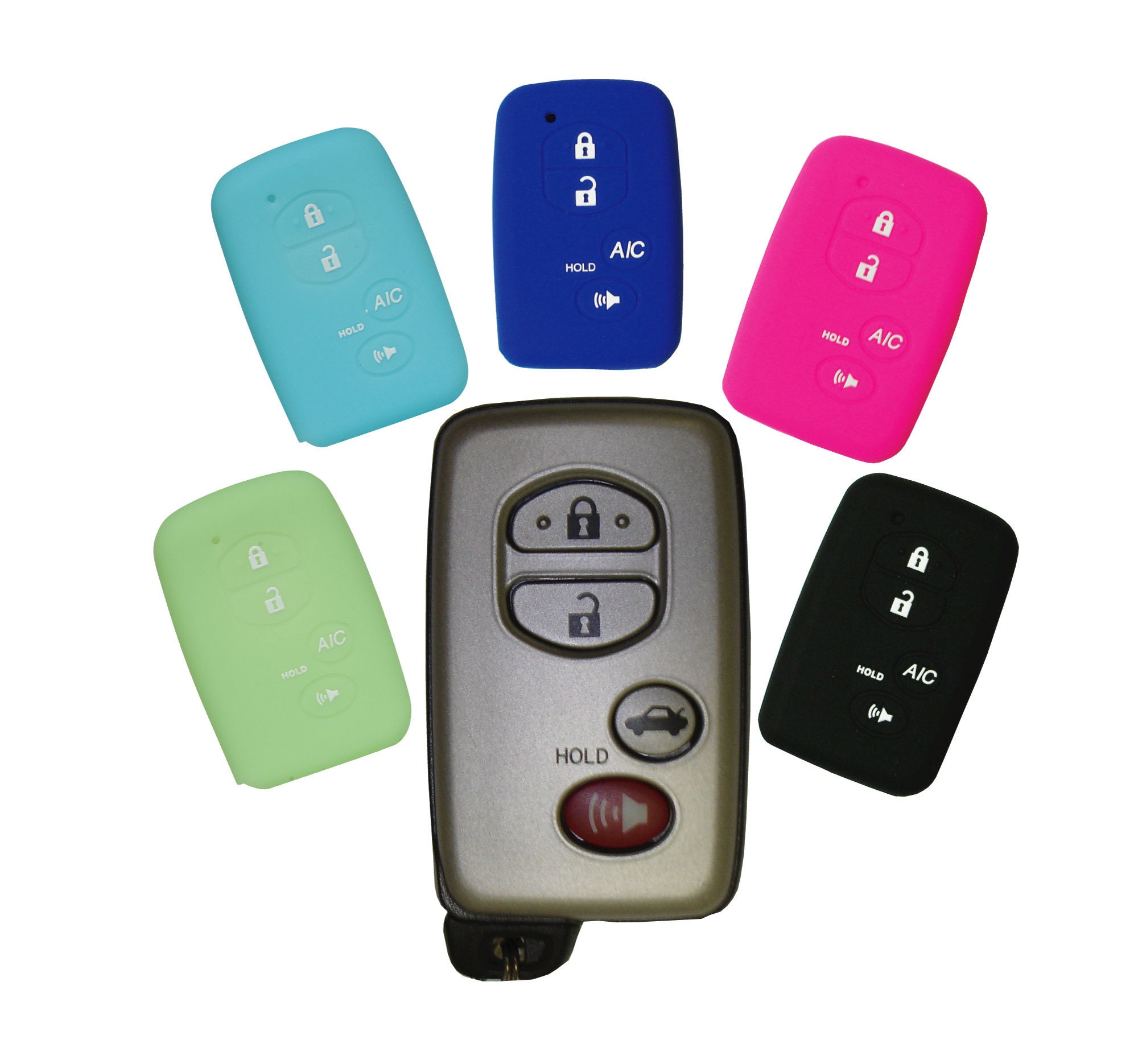 Keyless Entry Key Fob Rubber Remote Cover Fits Toyota RAV4 - Etsy