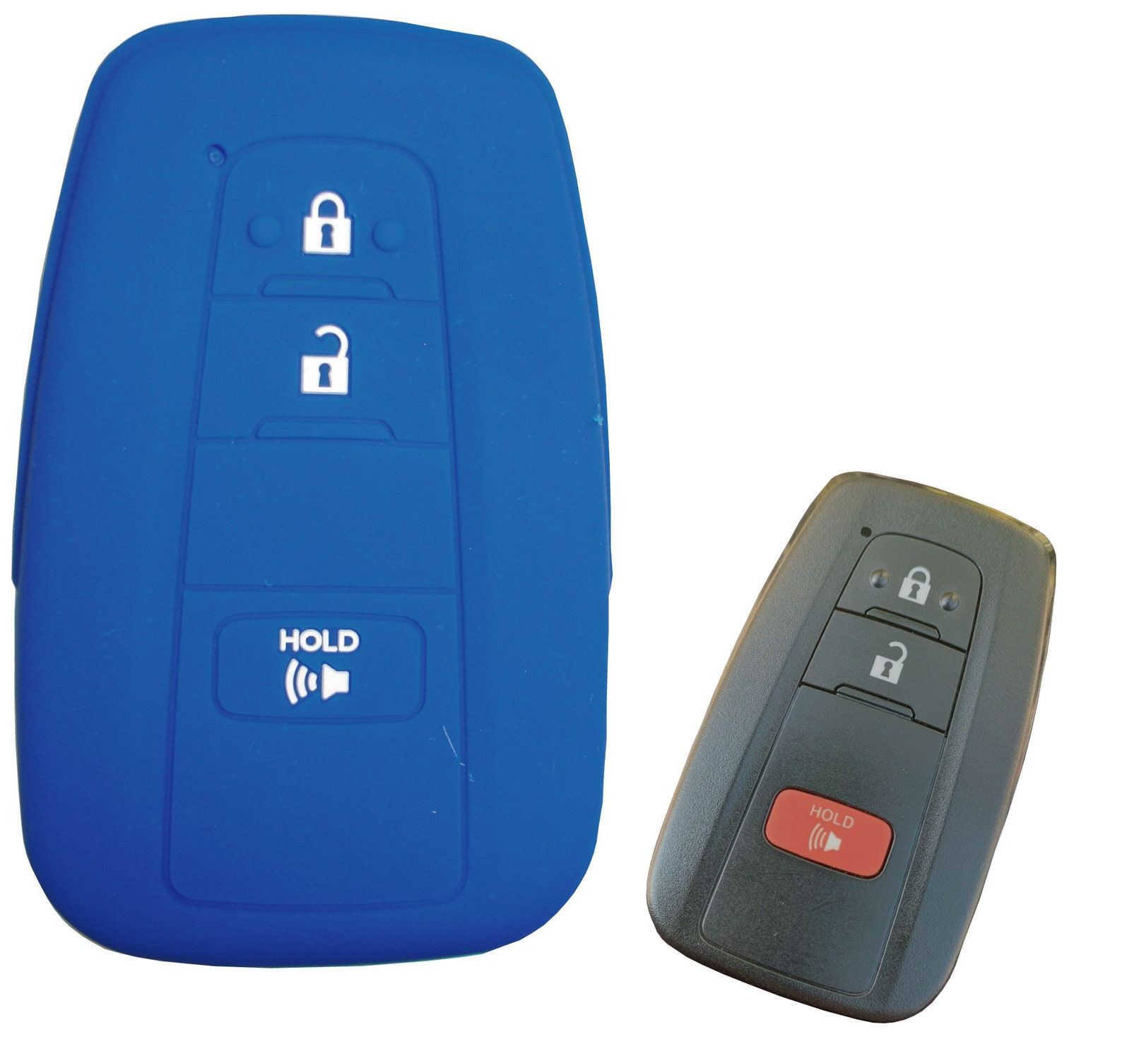 Toyota Keyless Entry Key Fob Rubber Remote Cover Prius 2016 2017 2018 ...