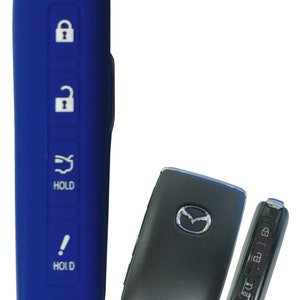 Keyless Entry Remote Rubber Key Fob Cover Fits Mazda 2019 2020 2021 ...