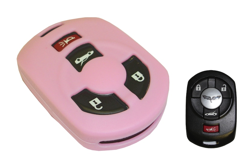 Chevrolet Corvette Keyless Entry Key Fob Remote Rubber Cover Chevy GM ...
