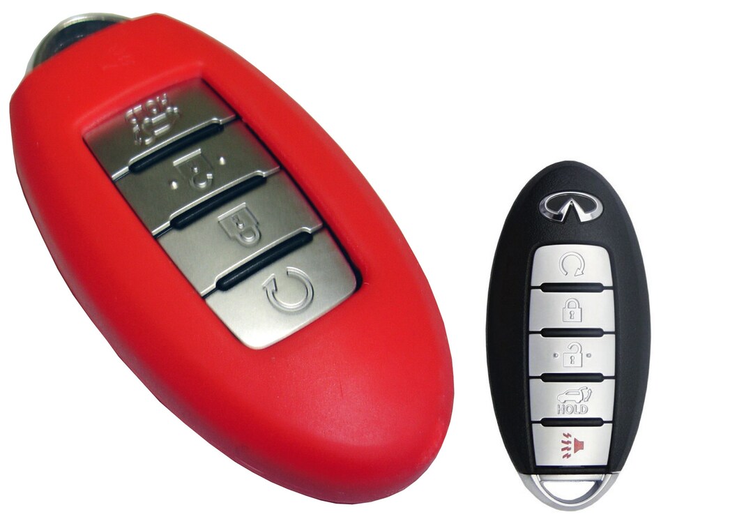 Infiniti Keyless Entry Remote Rubber Key Fob Cover 5 Button Qx50 Qx56 ...