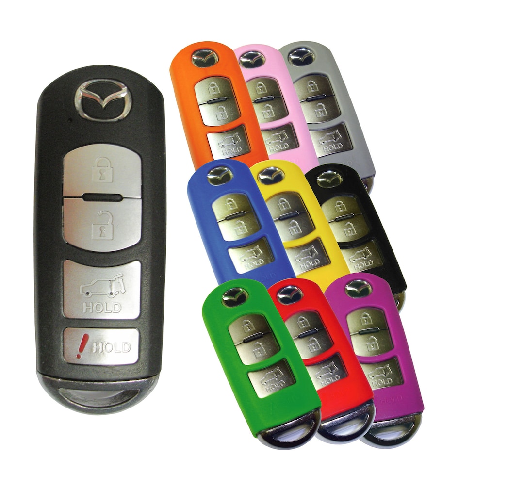 2-pack Mazda Keyless Entry Remote Rubber Key Fob Cover CX 9 7 Miata Mx ...