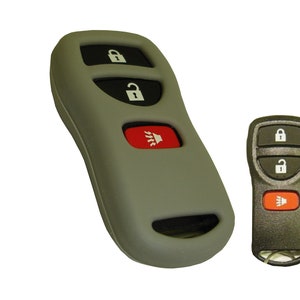 Nissan Keyless Entry Remote Rubber Key Fob Cover Frontier Xterra Titan ...