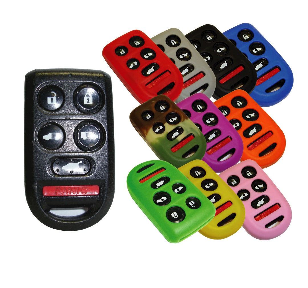 Honda 2-pack Keyless Entry Remote Rubber Key Fob Cover for Odyssey ...