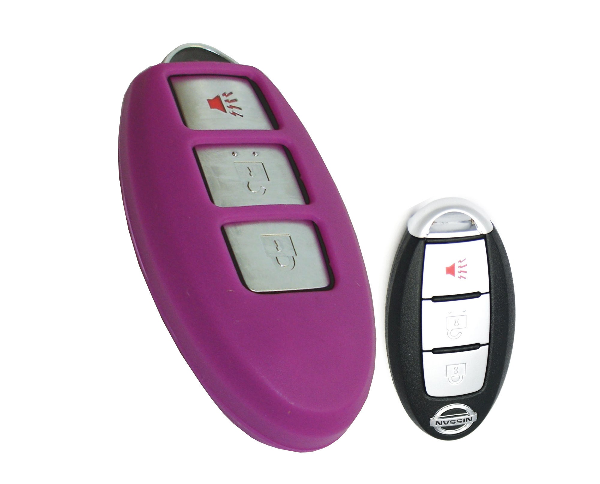 Nissan Keyless Entry Remote Rubber Key Fob Cover for 370Z Juke Leaf ...