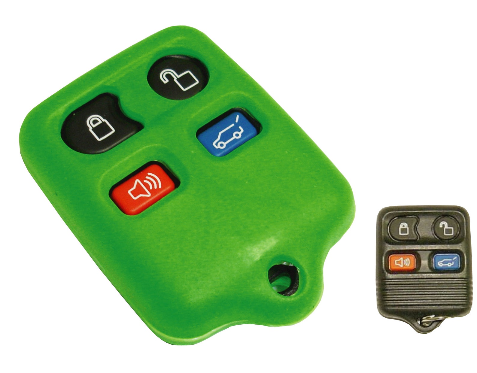 Ford Keyless Entry Remote Rubber Fob Cover Crown Victoria Focus Mustang ...